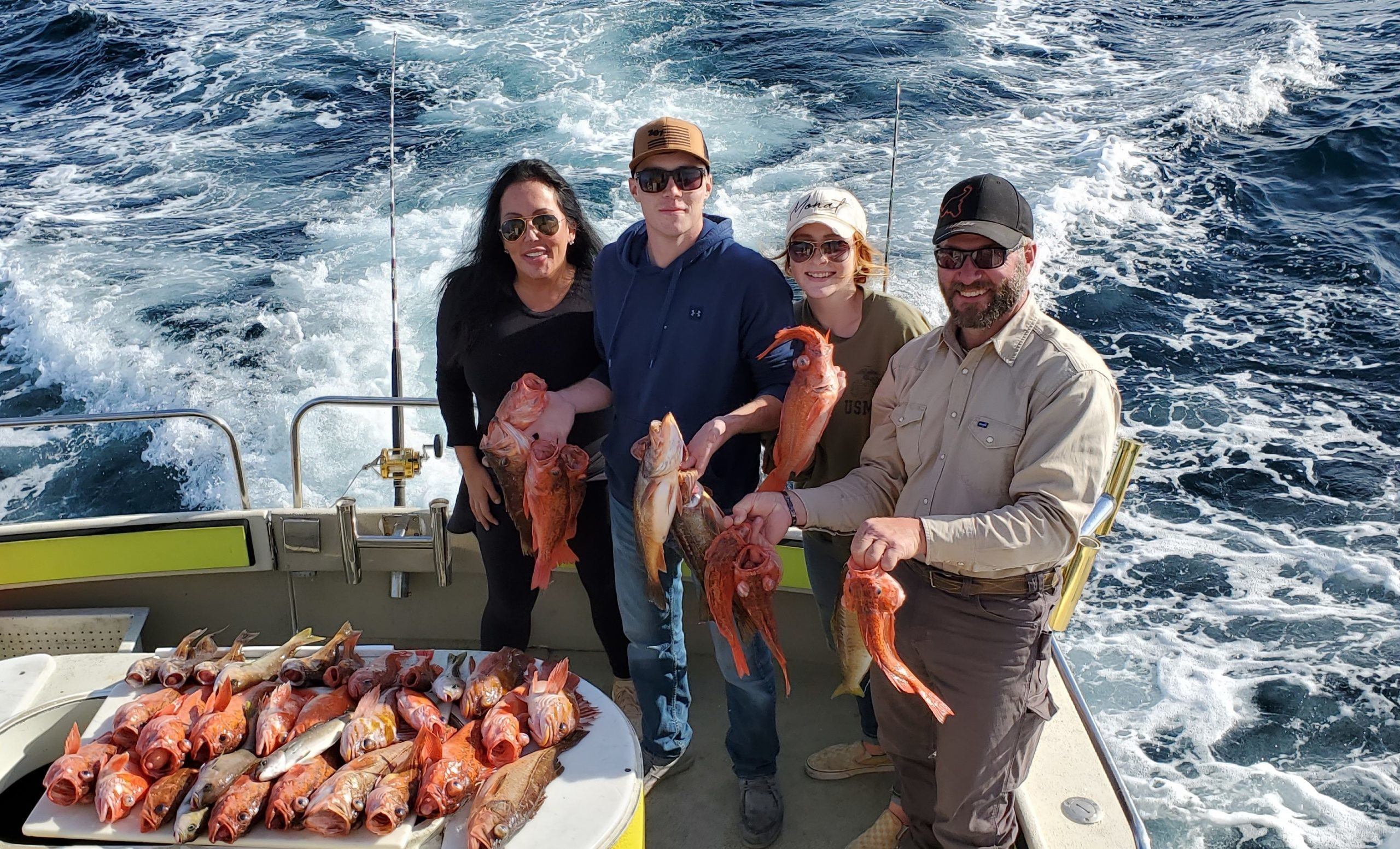 Oceanside Harbor Fish Taxi's "Warm" Winter Wonderland ? - Fishing ...